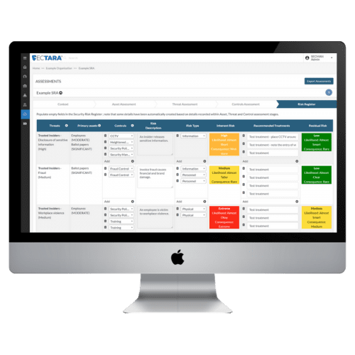 Risk Control Effectiveness Criteria | SECTARA